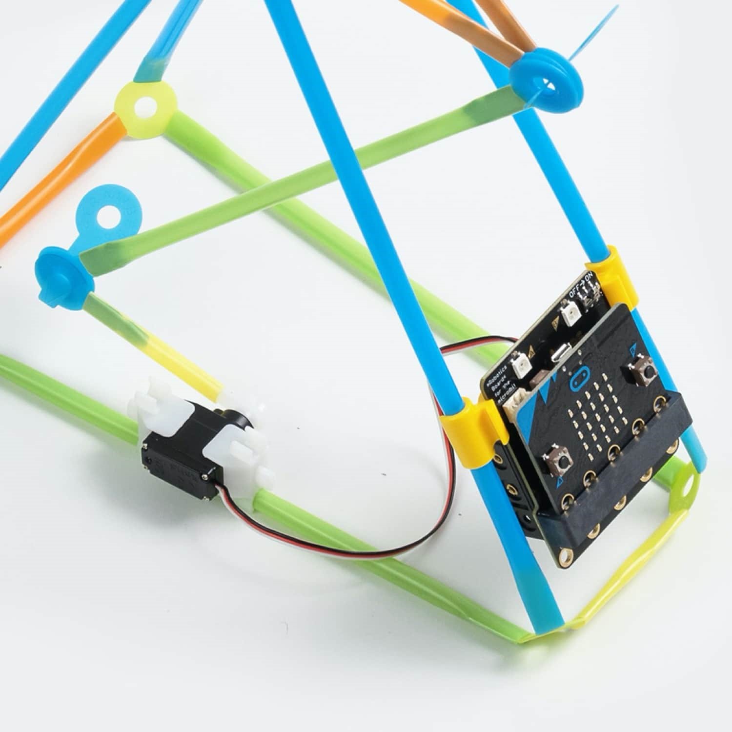 Strawbees: Robotic Inventions for the micro:bit add-on kit – CodeKids