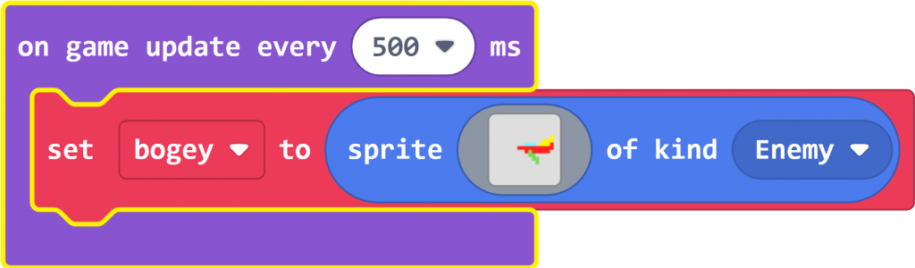 MakeCode Arcade – Schietspel Galga – CodeKids